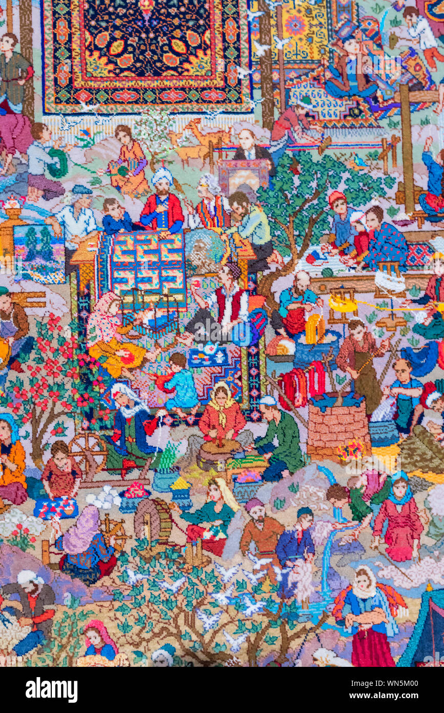 Contemporary Azerbaijani carpet, Azerbaijan National Carpet Museum ...