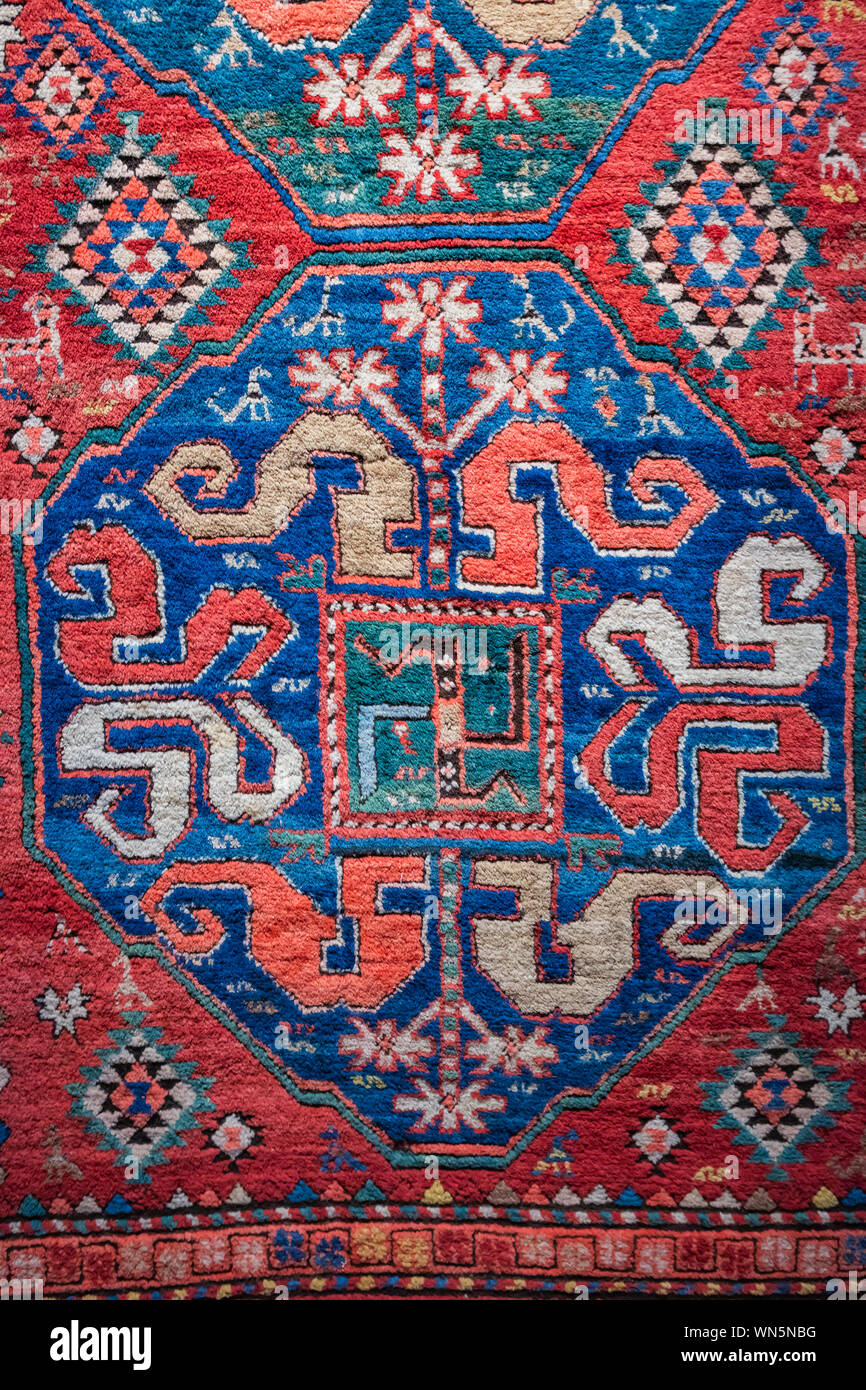 Traditional Azerbaijani carpet, Azerbaijan National Carpet Museum, Baku ...