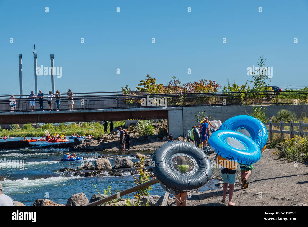Floatation tubes hi-res stock photography and images - Alamy