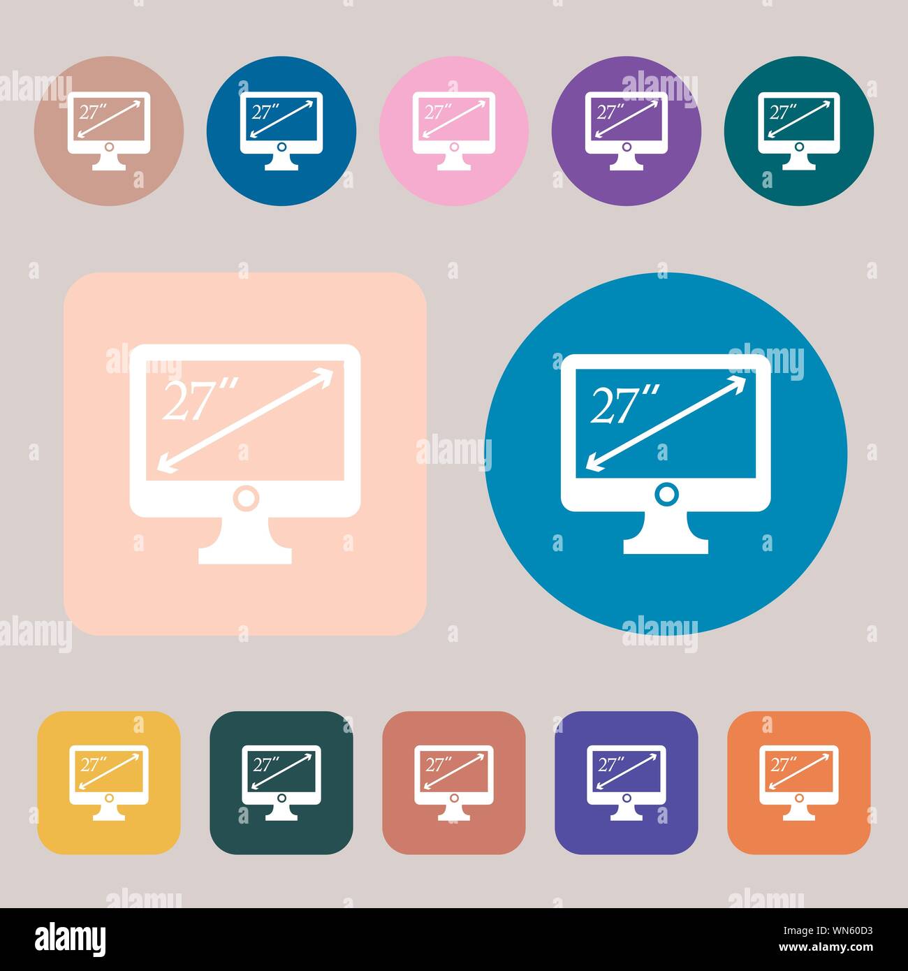 12 inches wide Stock Vector Images - Alamy