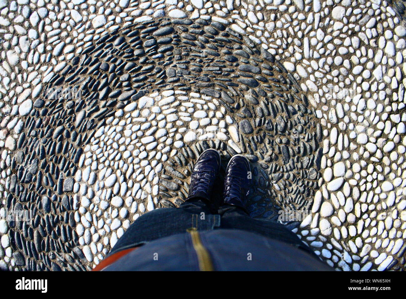 Cobblestone pattern hi-res stock photography and images - Alamy