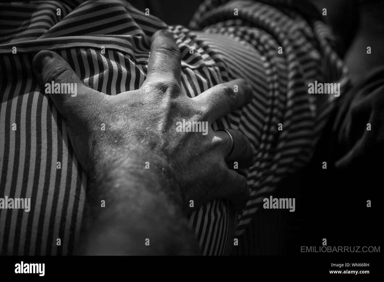 Finger touching cloth hi-res stock photography and images - Alamy