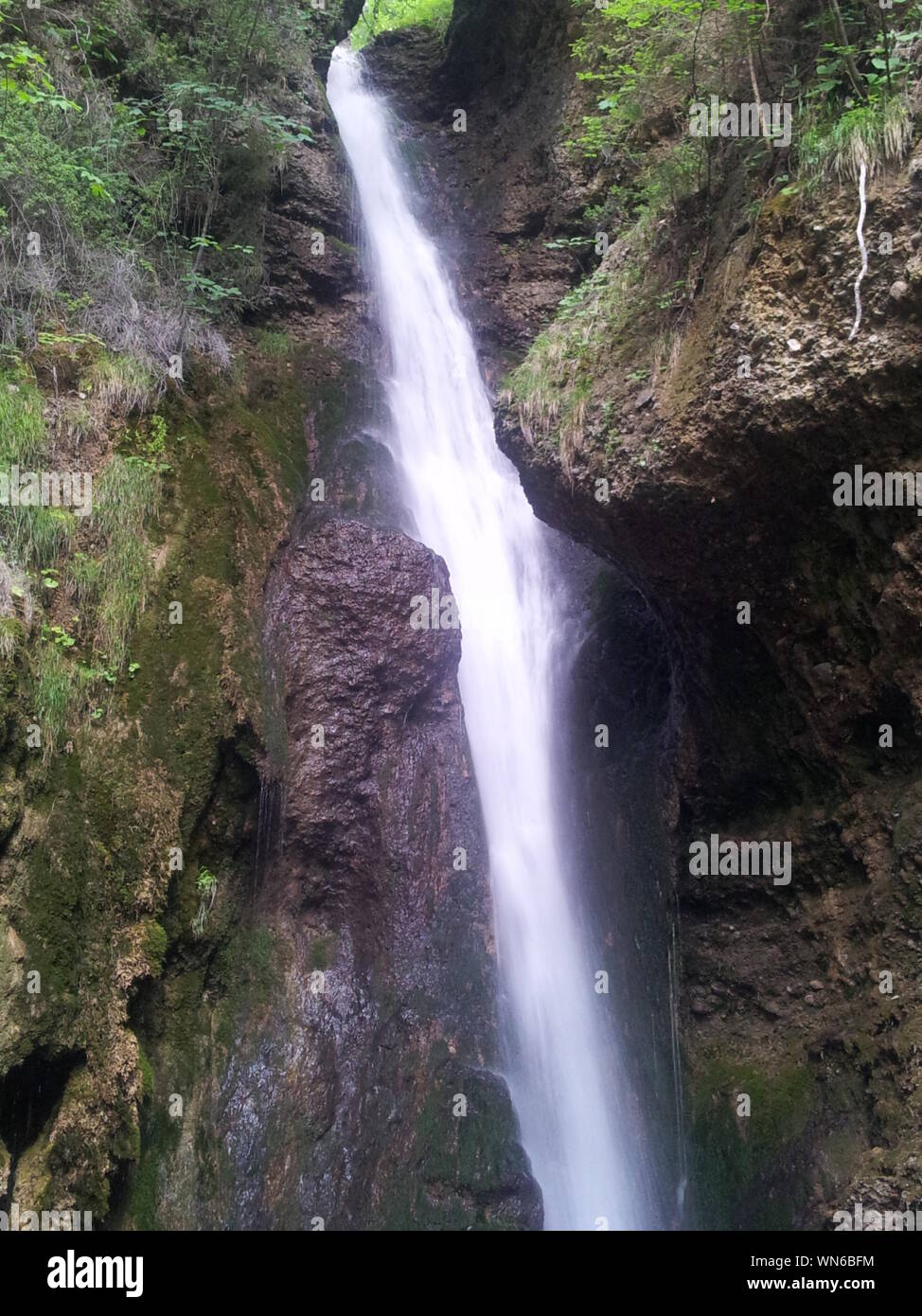 Hinang waterfall at Sonthofen (Bavaria, Germany Stock Photo - Alamy