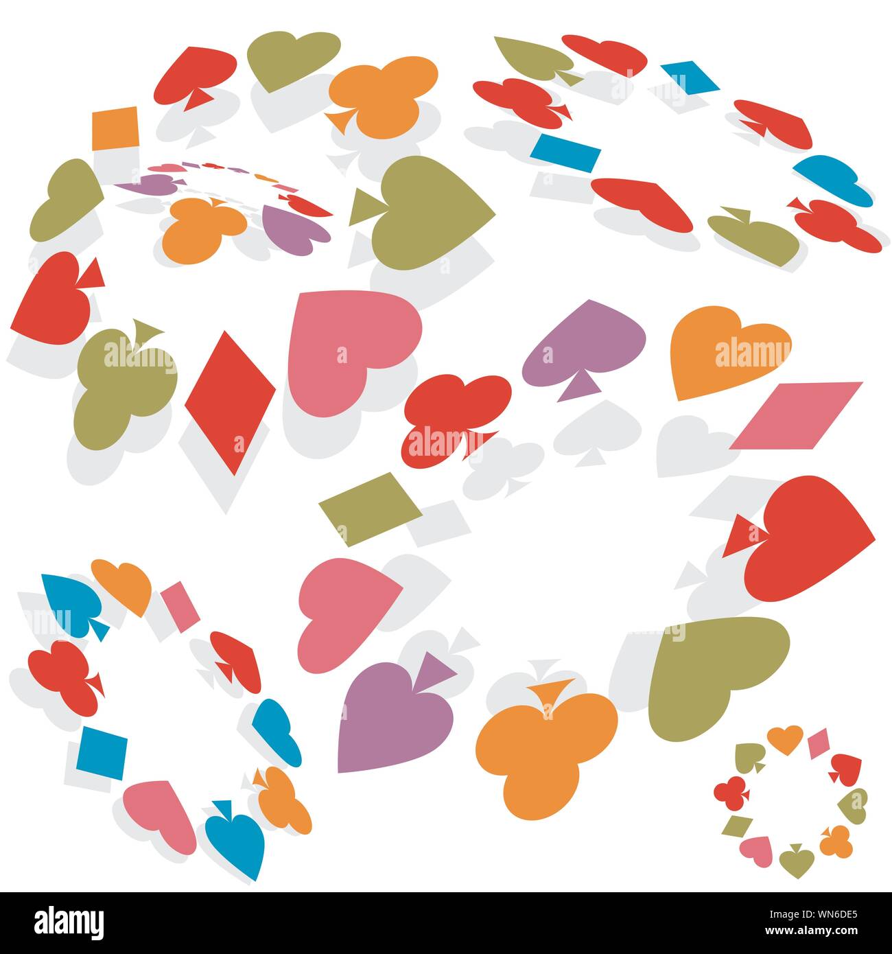 Card design casino las Stock Vector Images - Alamy