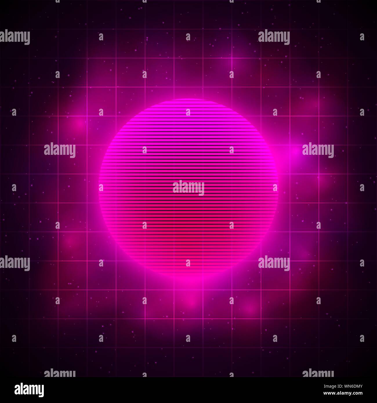 Pinkish Red Nebula