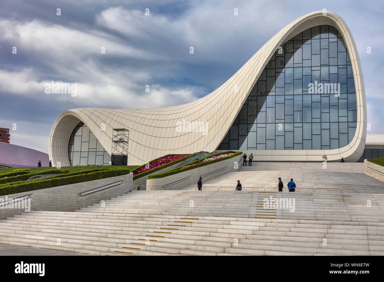 Heydar Aliyev Center, 2012, designed by Zaha Hadid, Baku, Azerbaijan Stock Photo - Alamy