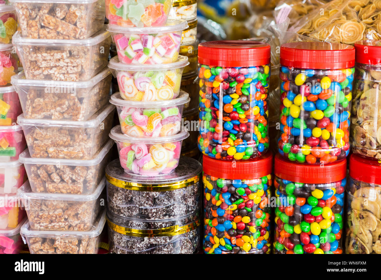Stack Of Candies High Resolution Stock Photography and Images - Alamy
