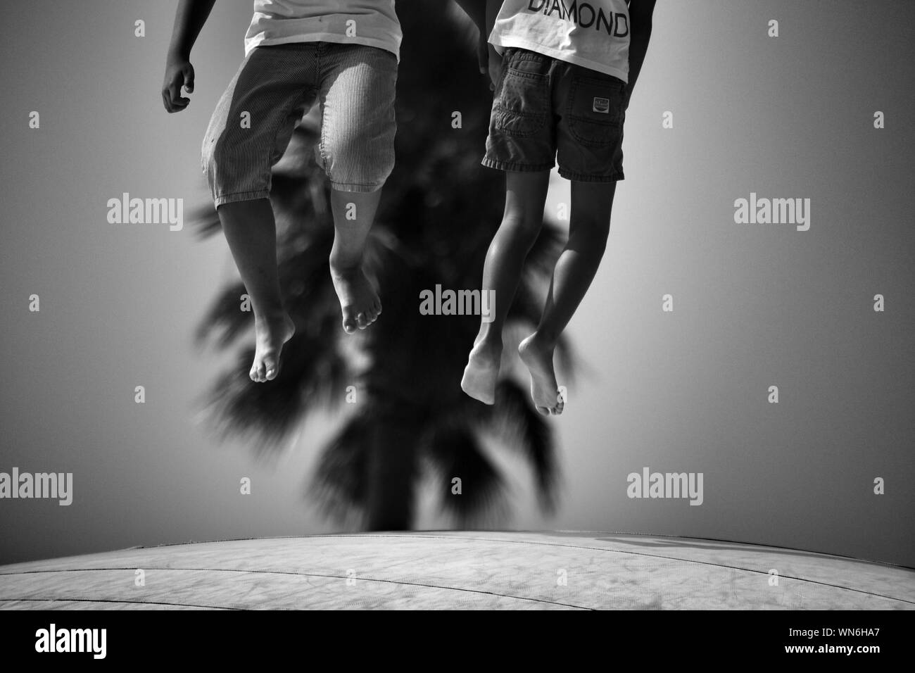 Children on roof hi-res stock photography and images - Alamy