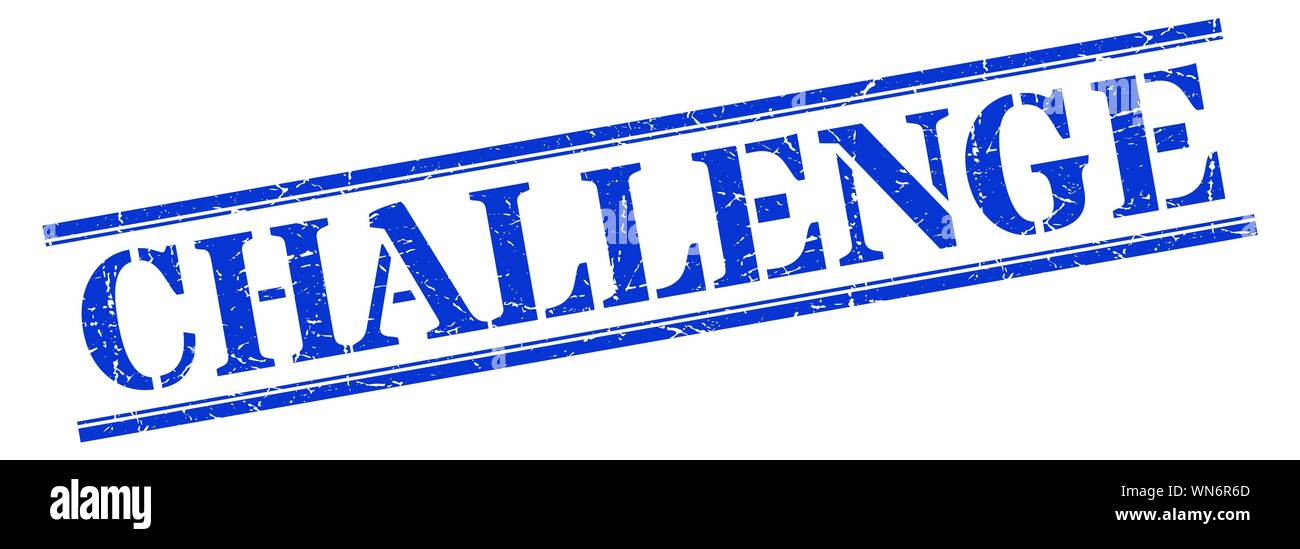 challenge stamp. challenge square grunge sign. challenge Stock Vector ...