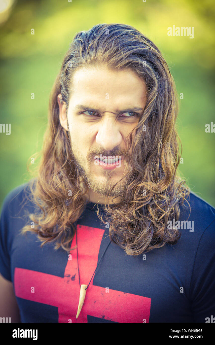 Angry young men hi-res stock photography and images - Alamy