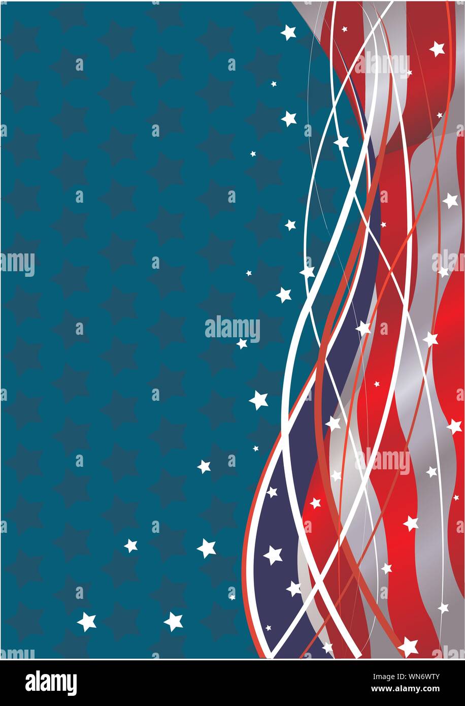 Star spangled banner illustration hi-res stock photography and images ...