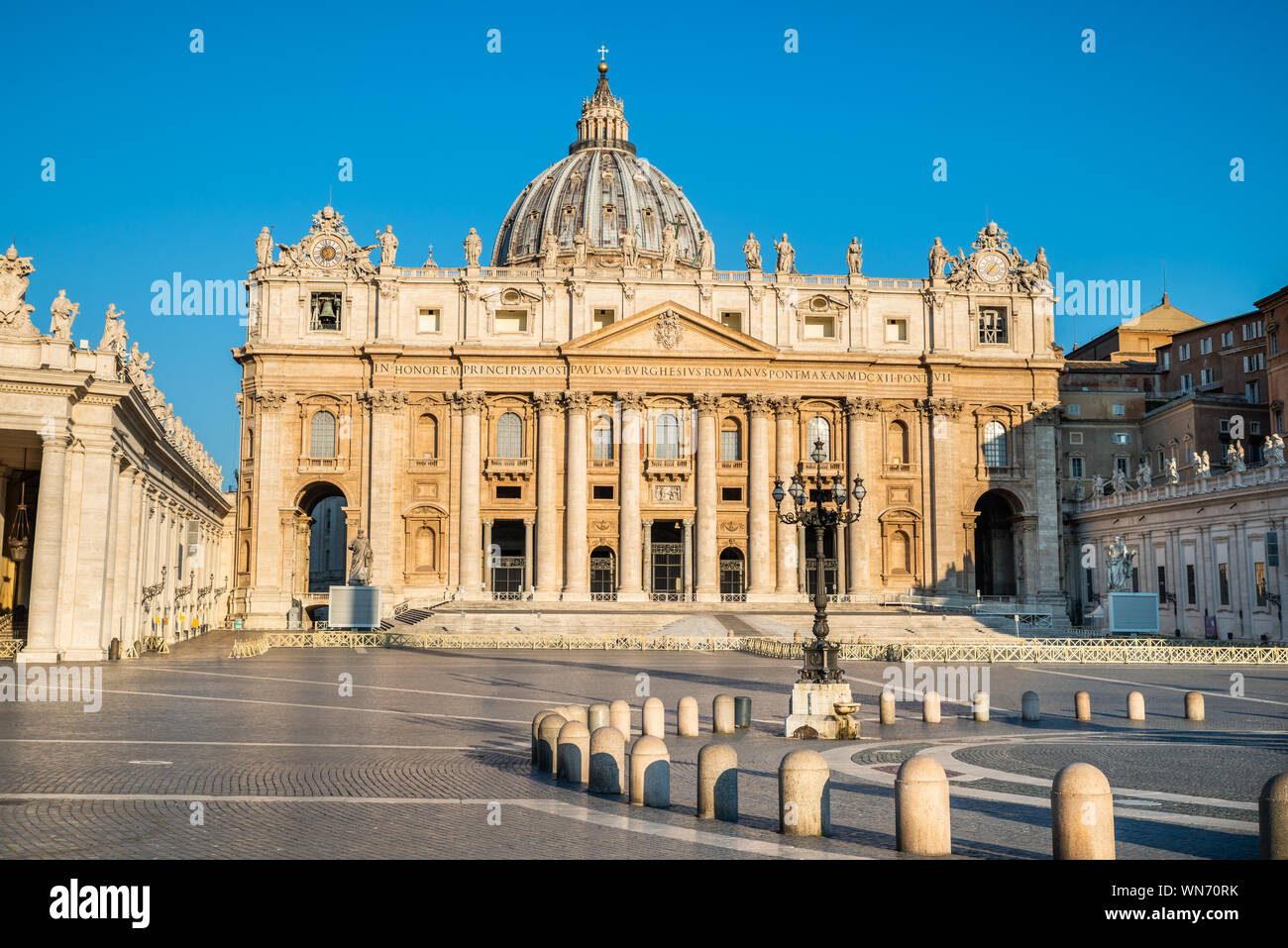 St. Peter's Basilica Italian Renaissance Church In Vatican City Stock ...