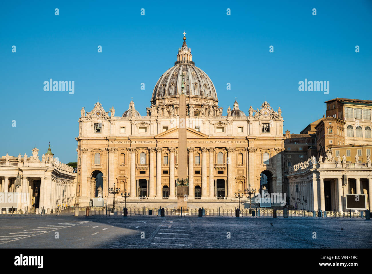 St. Peter's Basilica Italian Renaissance Church In Vatican City Stock ...