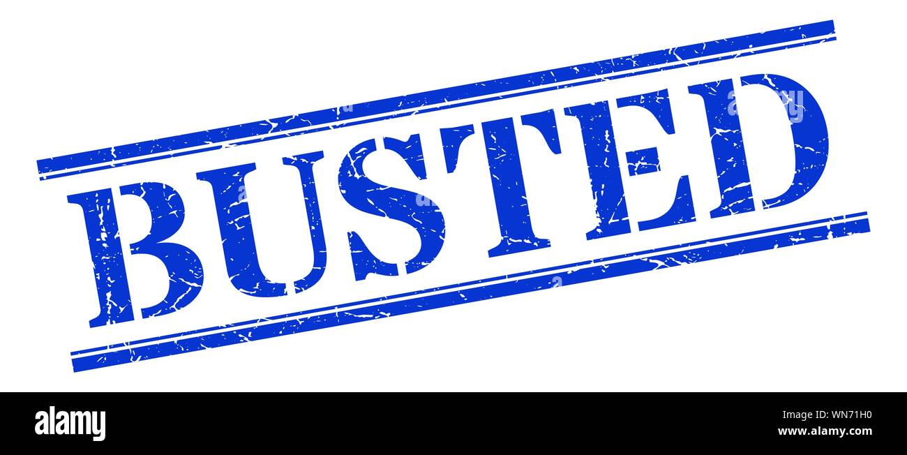 Busted stamp sign seal hi-res stock photography and images - Alamy
