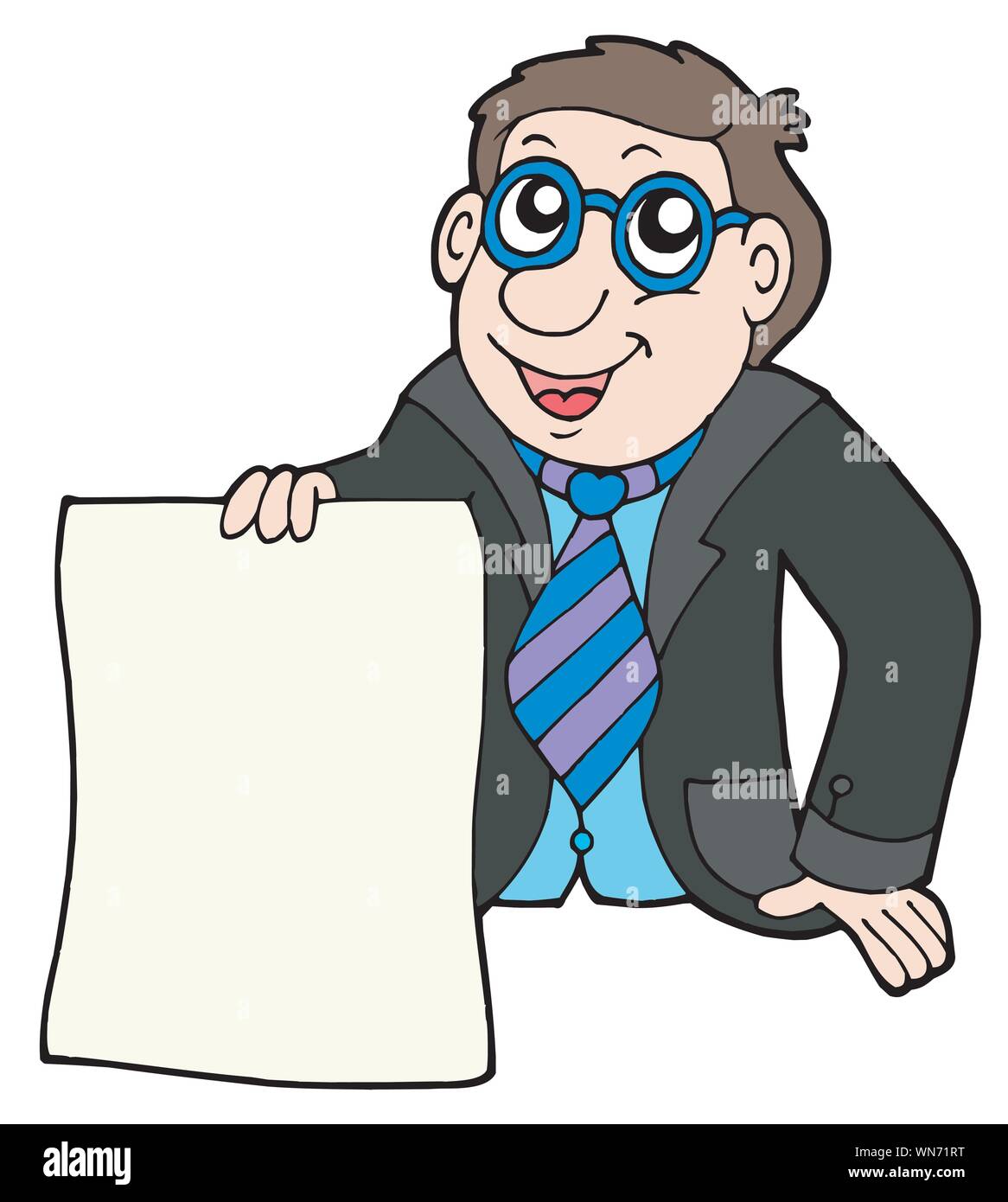 Cravat cartoon hi-res stock photography and images - Alamy