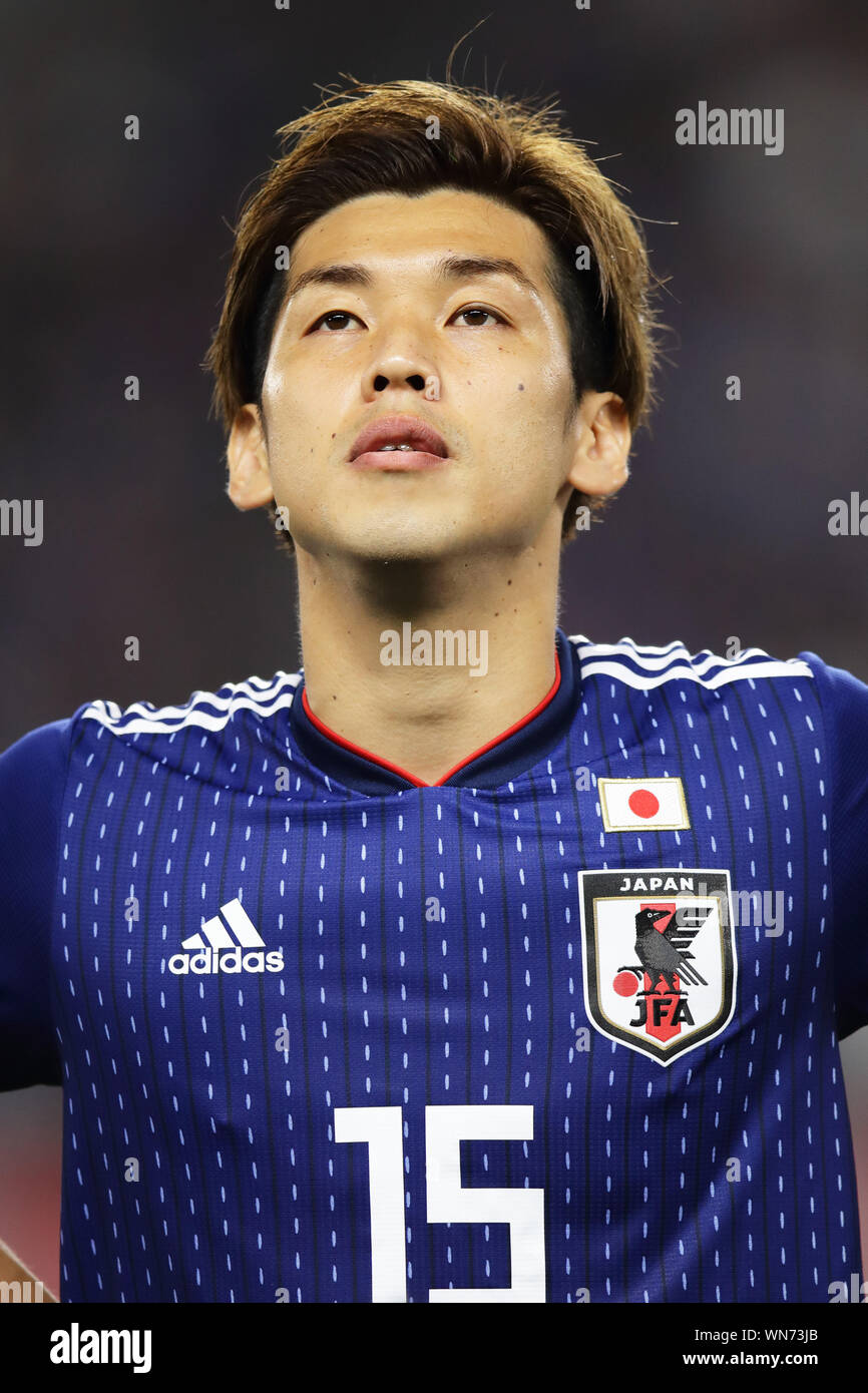 Kashima Soccer Stadium, Ibaraki, Japan. 5th Sep, 2019. Yuya Osako (JPN), SEPTEMBER 5, 2019 ...