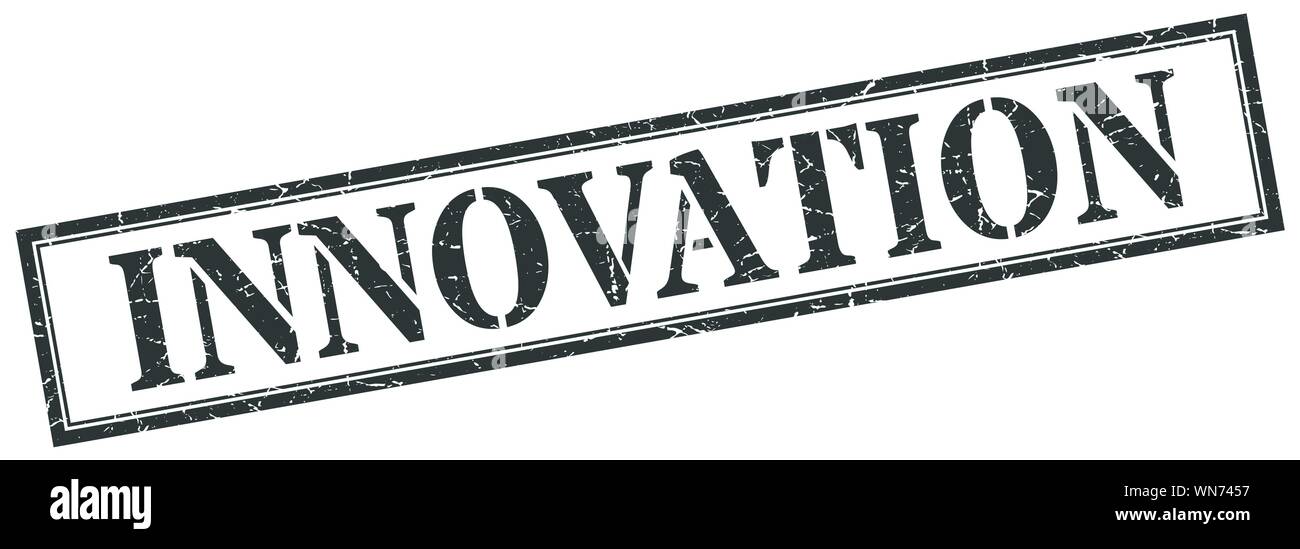 innovation stamp. innovation square grunge sign. innovation Stock ...