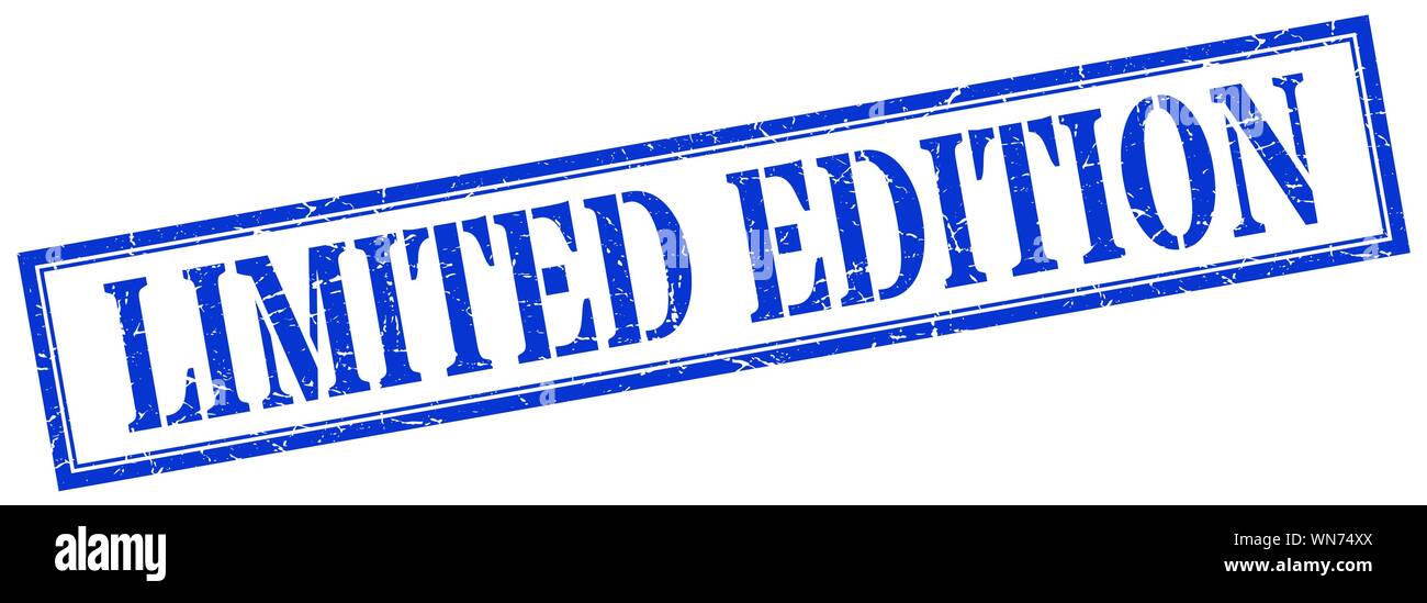 limited edition stamp. limited edition square grunge sign. limited edition Stock Vector Image ...