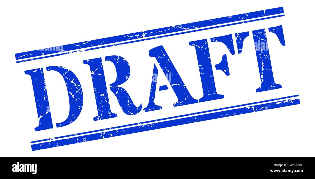 draft stamp. draft square grunge sign. draft Stock Vector Image & Art ...