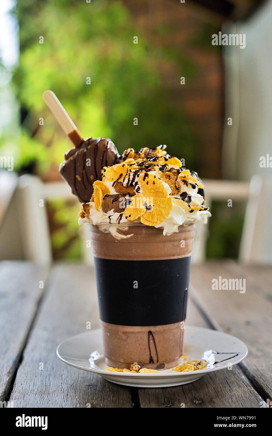 Frappe chocolate hi-res stock photography and images - Alamy