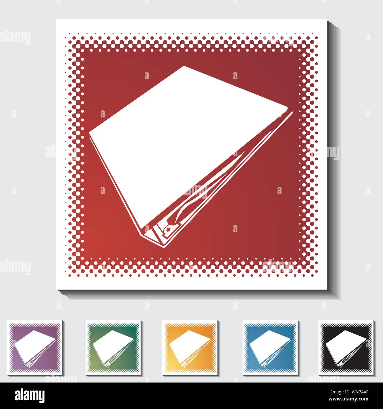 Note pad pads Stock Vector Images - Alamy