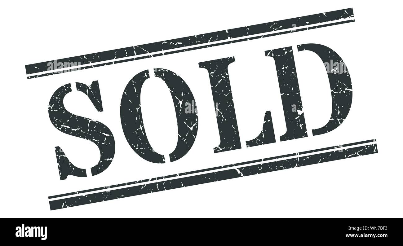 sold stamp. sold square grunge sign. sold Stock Vector Image & Art - Alamy