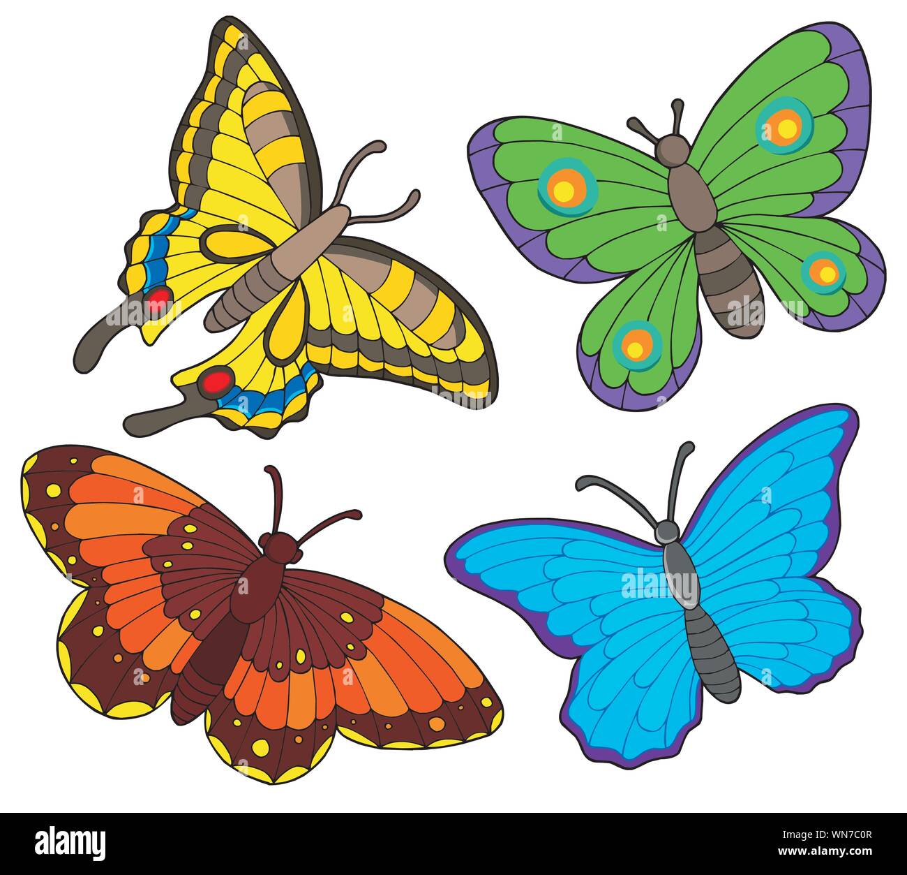 Insects fine detail Stock Vector Images - Alamy