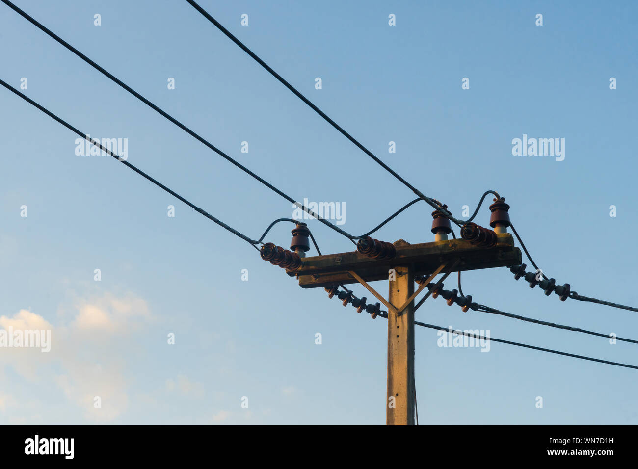 Telephone pylon hi-res stock photography and images - Alamy