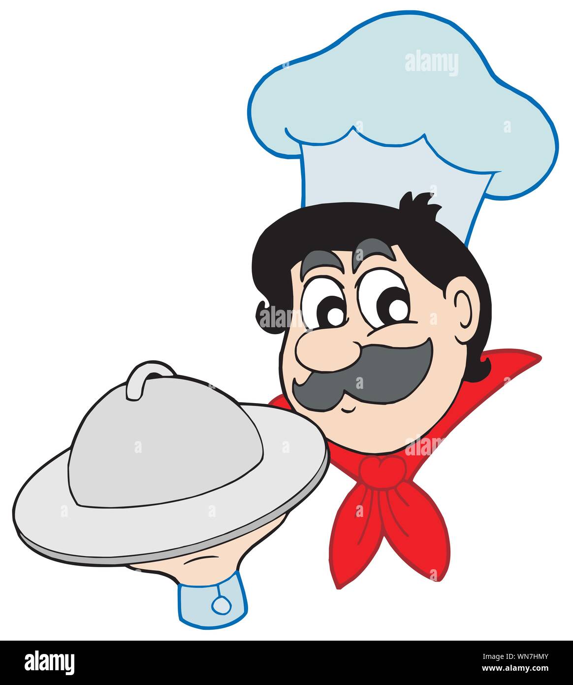 Chef scarf Stock Vector Images - Alamy