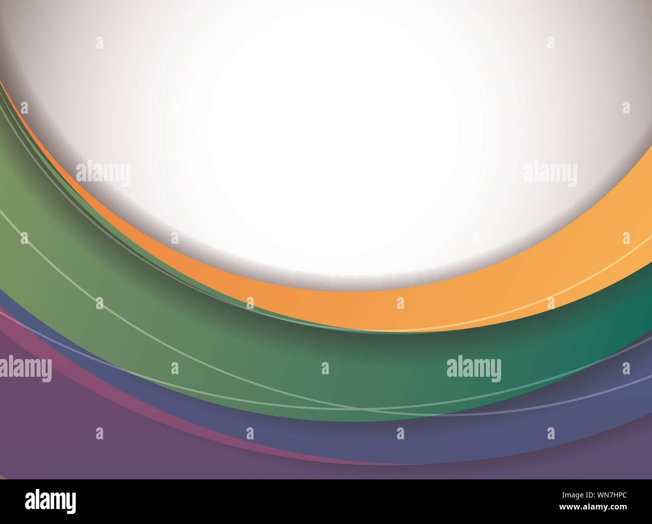 Vector abstract background with colorful layers Stock Vector Image ...