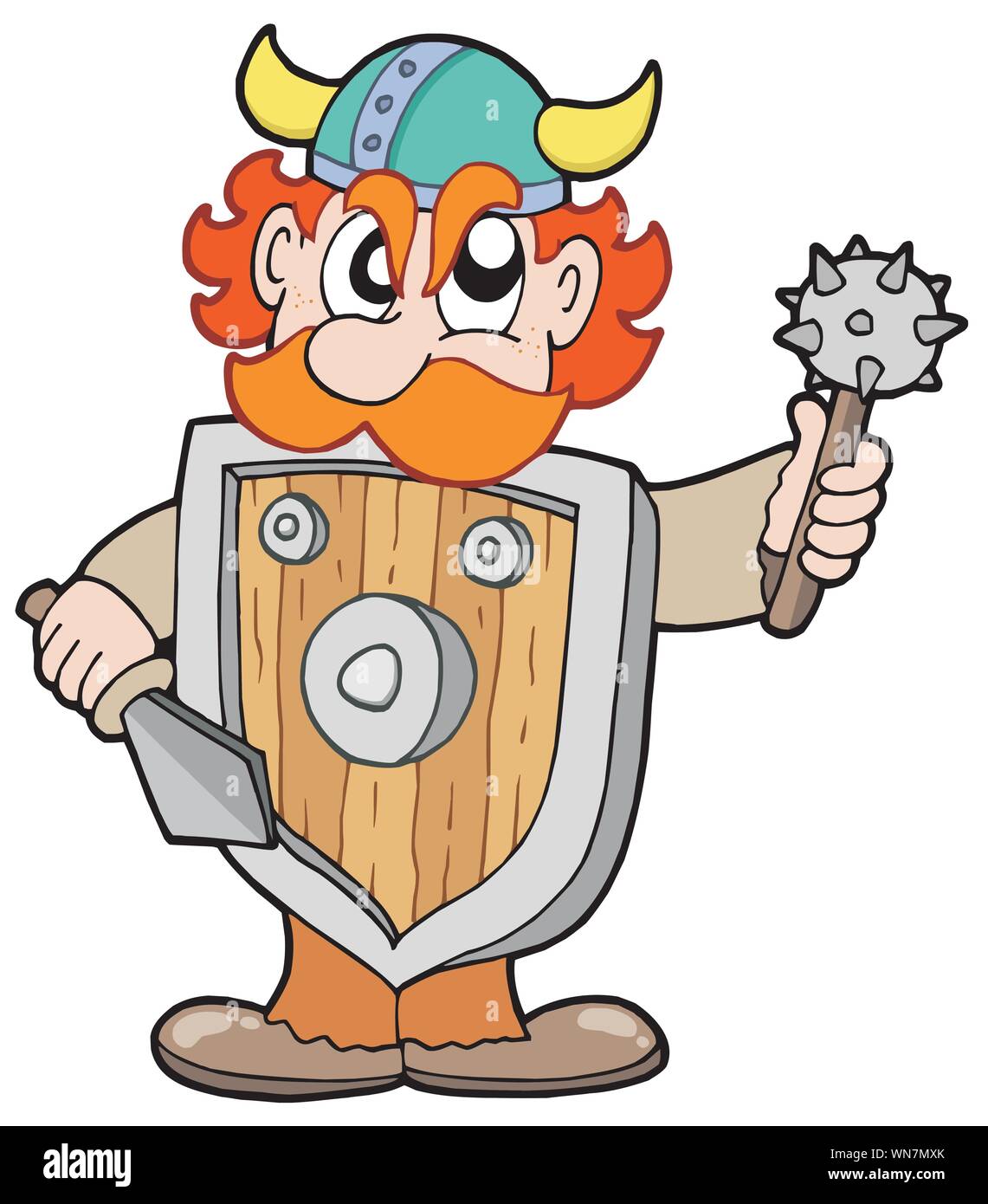 Angry viking warrior Stock Vector Image & Art - Alamy