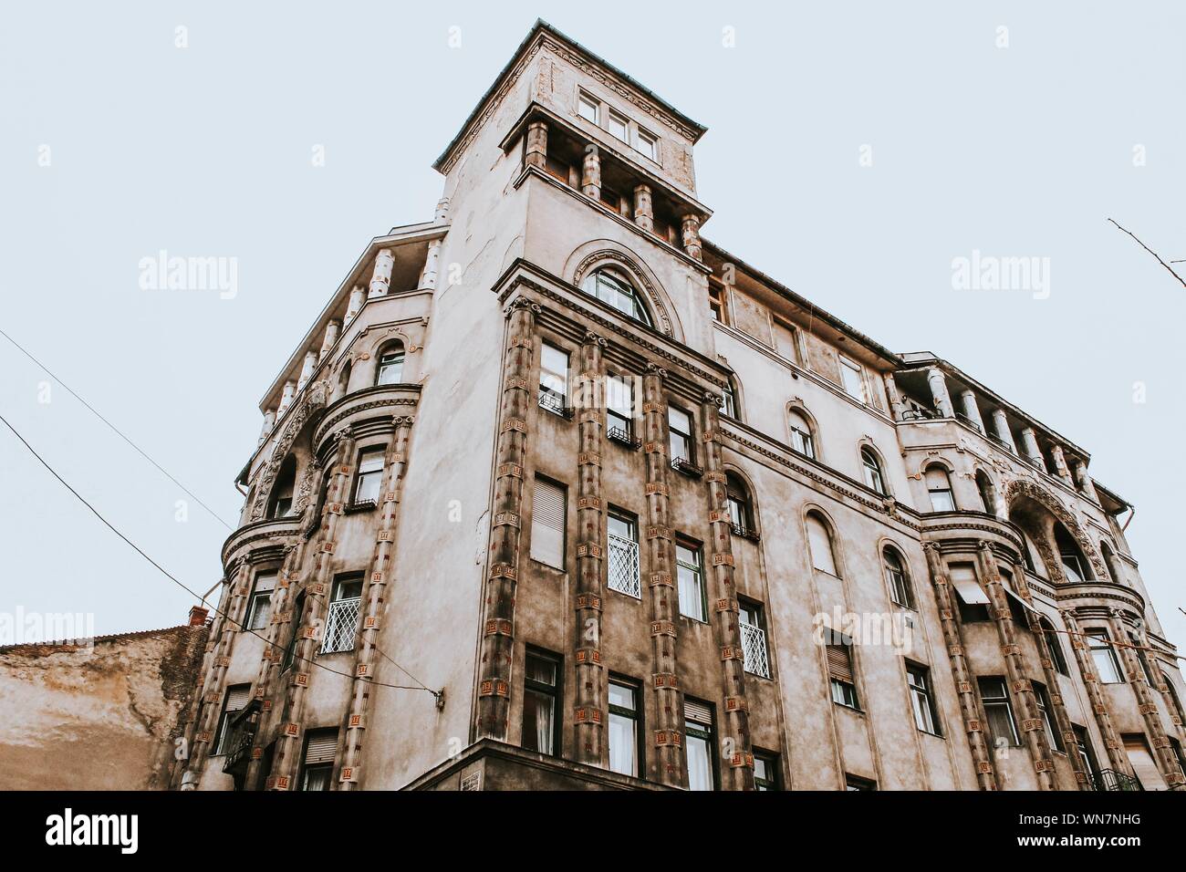 Beautiful horizontal shot balcony hi-res stock photography and images ...