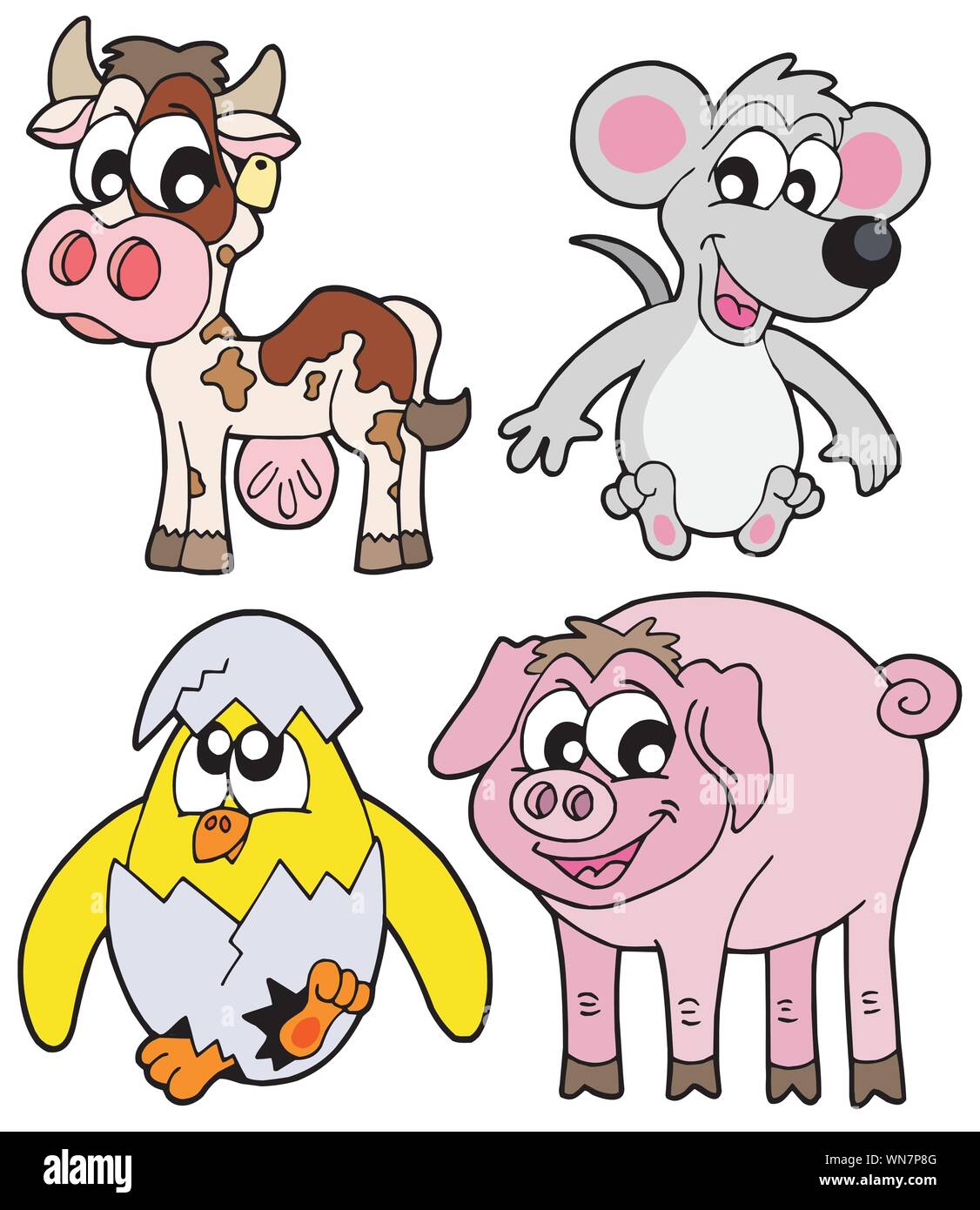 Hoof animals Cut Out Stock Images & Pictures - Alamy