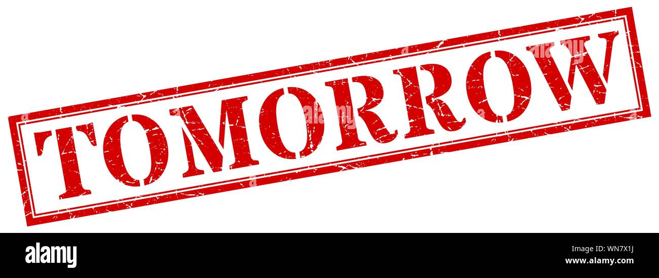 Tomorrow square Cut Out Stock Images & Pictures - Alamy