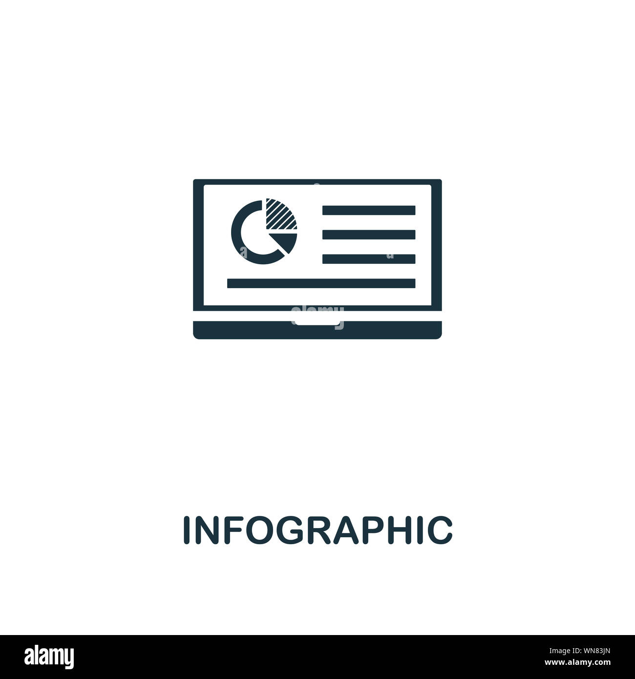 Infographic icon. Creative element design from content icons collection ...