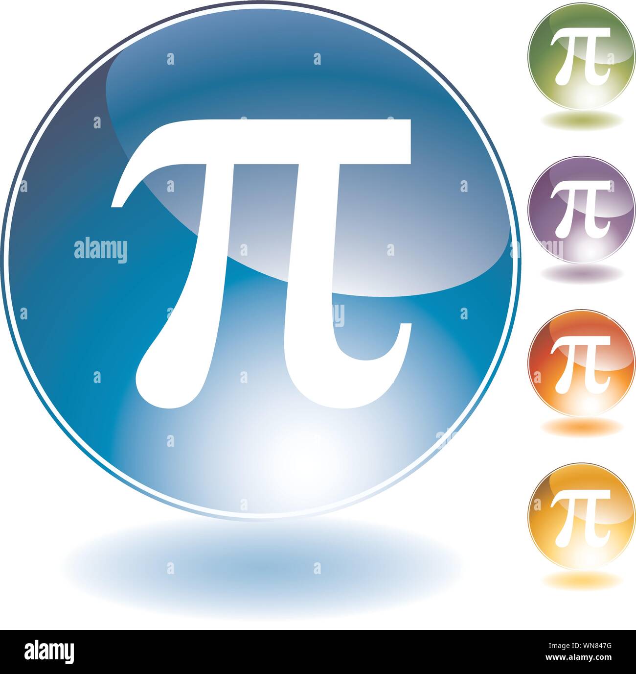 Greek alphabet characters Stock Vector Images - Alamy