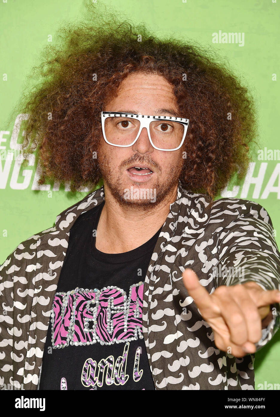 HOLLYWOOD, CA - SEPTEMBER 04: Redfoo attends the LA Premiere Of "The ...