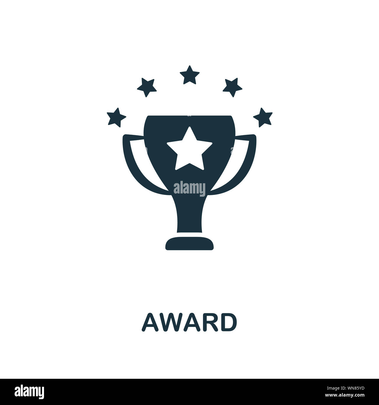 Award icon symbol. Creative sign from education icons collection ...