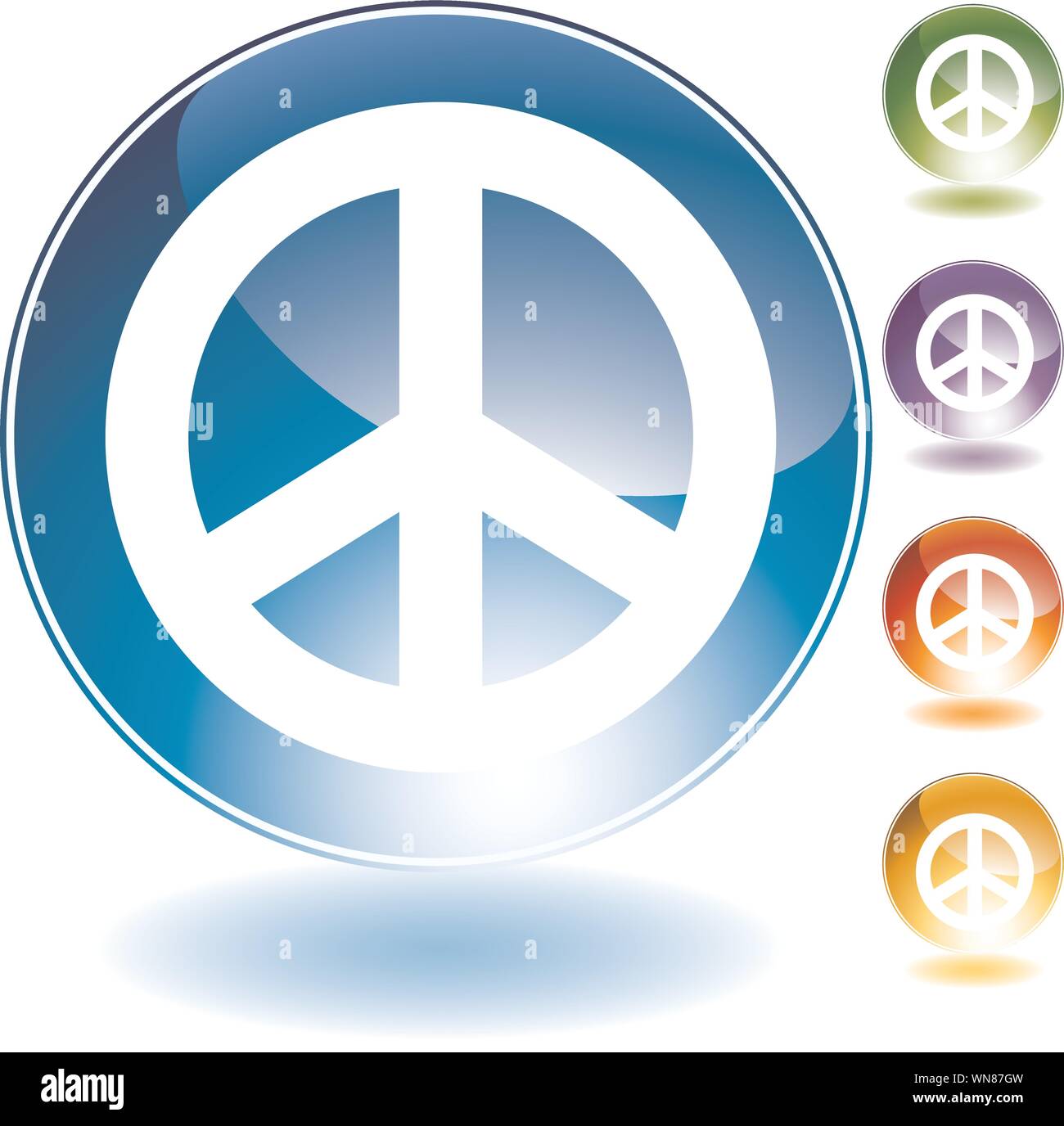 Peace and disarmament Stock Vector Images - Alamy