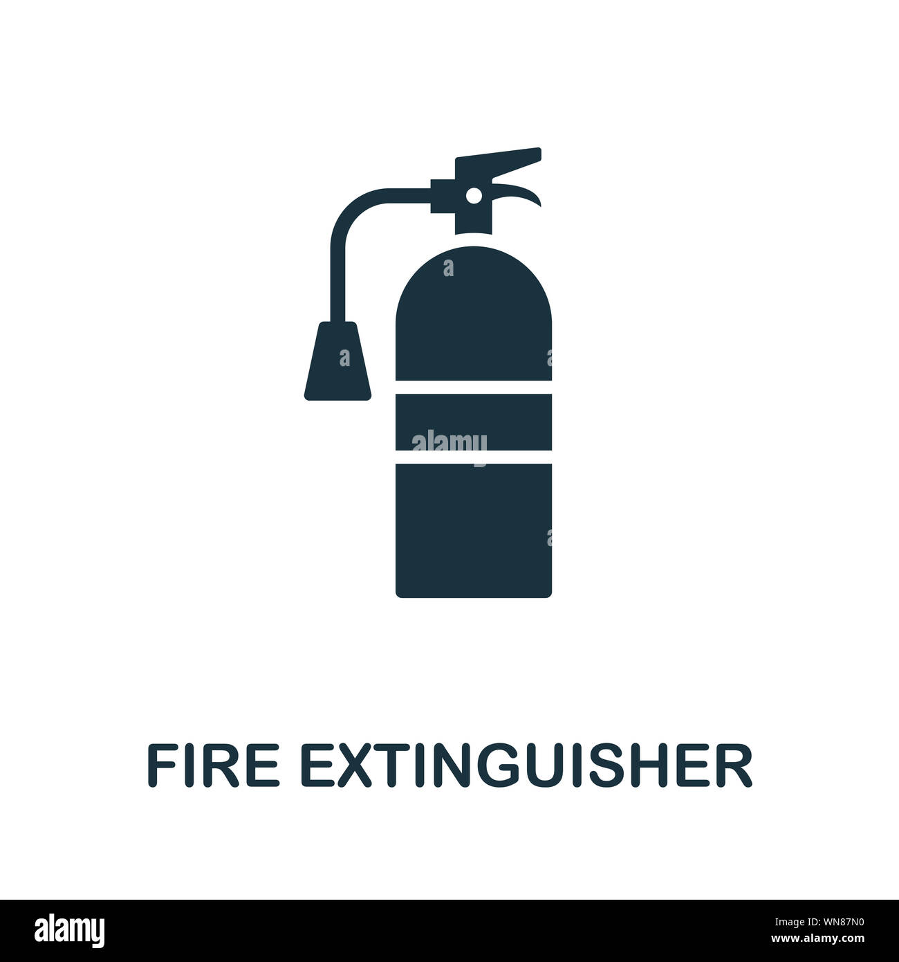 Fire Extinguisher icon. Creative element design from fire safety icons ...