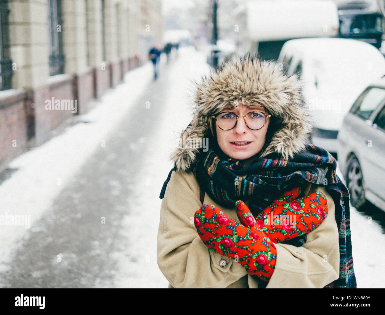 Feeling Cold High Resolution Stock Photography and Images - Alamy