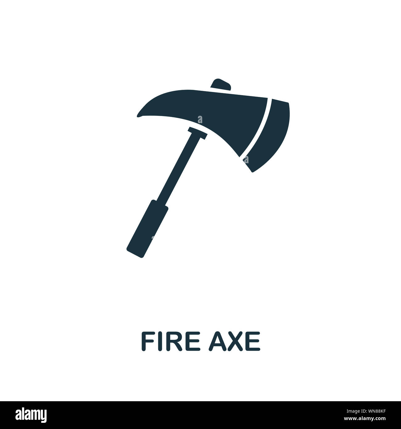 Fire Axe icon. Creative element design from fire safety icons ...