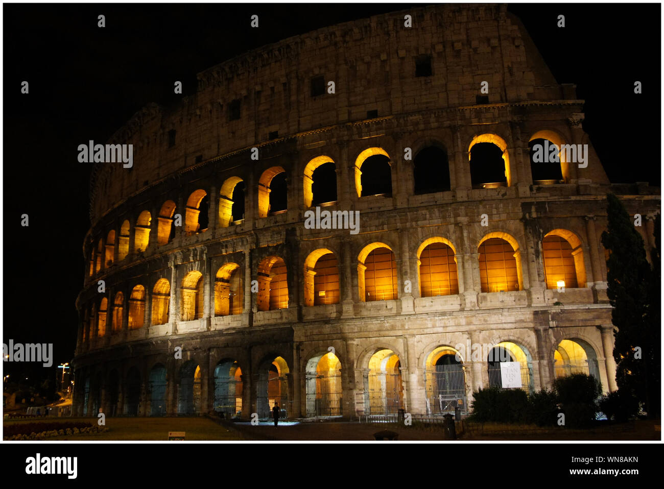 Coliseum structure Cut Out Stock Images & Pictures - Alamy