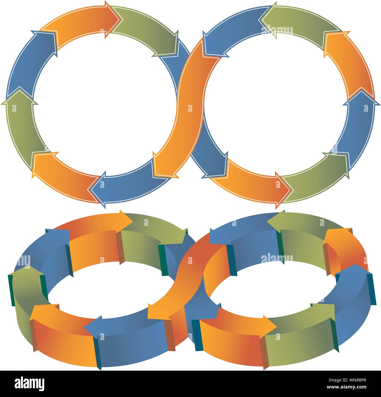 3d process diagrams hi-res stock photography and images - Alamy