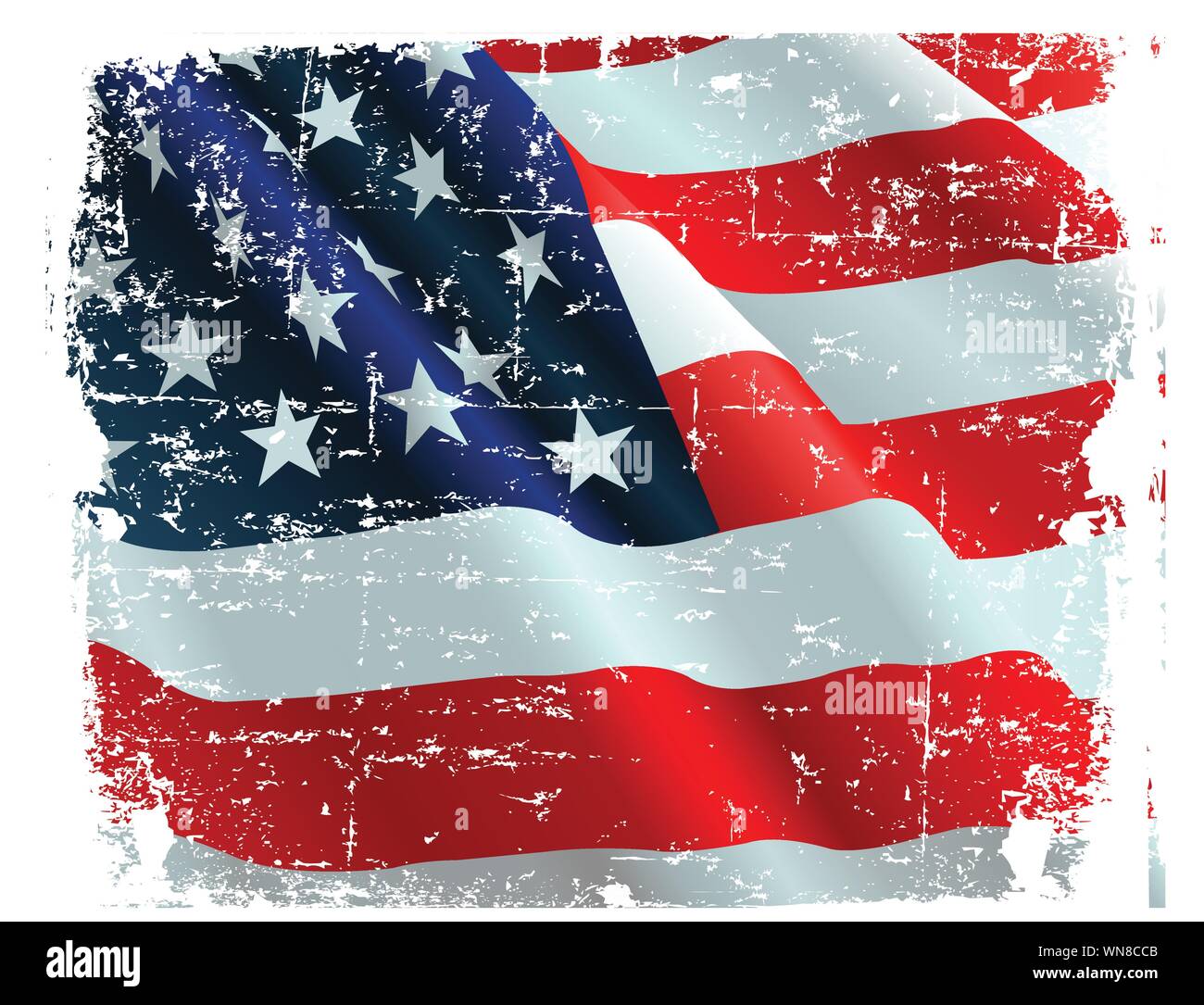USA flag theme Stock Vector Image & Art - Alamy
