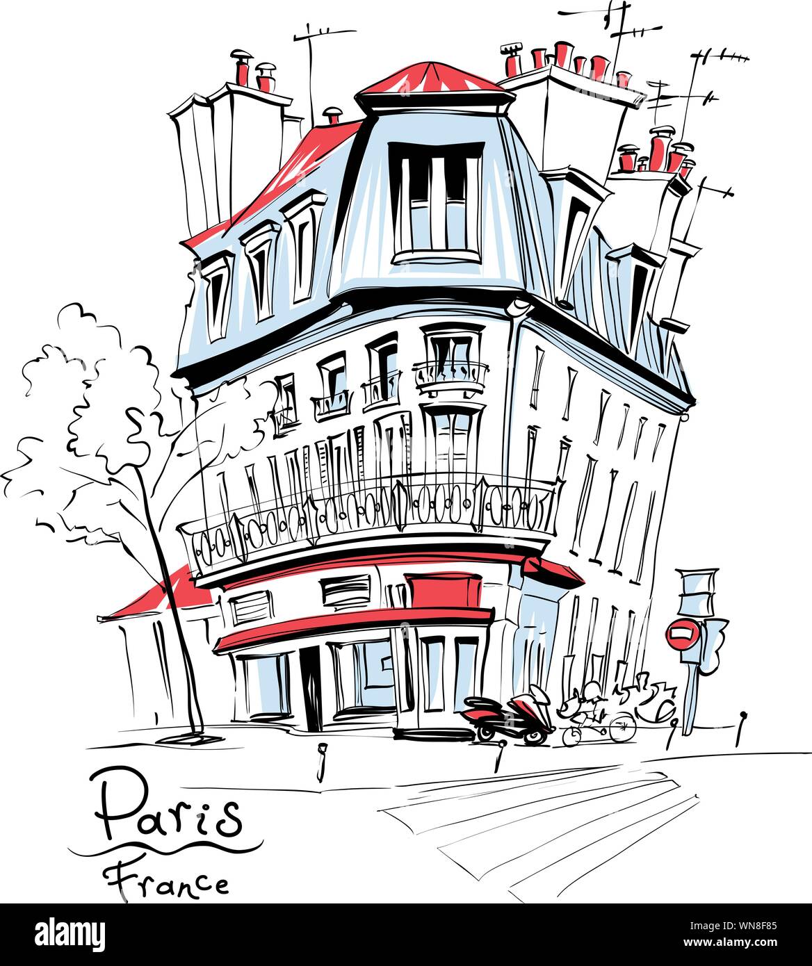 Famous parisian Cut Out Stock Images & Pictures - Alamy