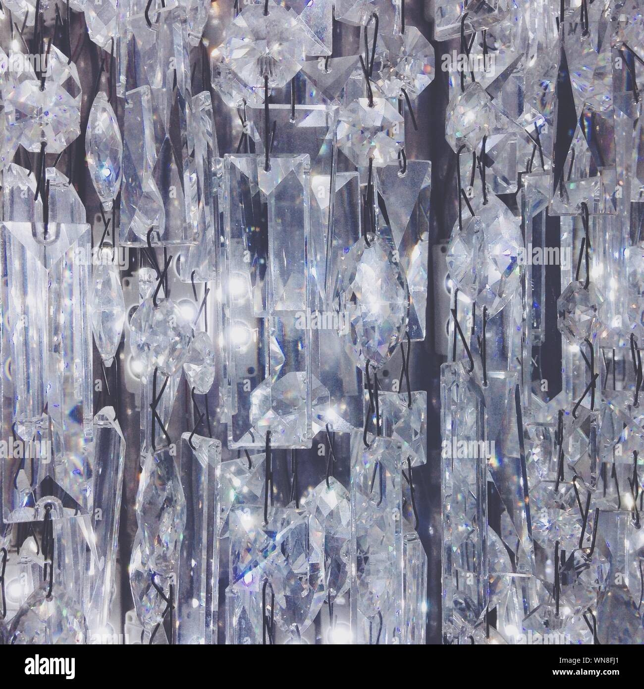 Hanging Glass Decorations Stock Photo - Alamy