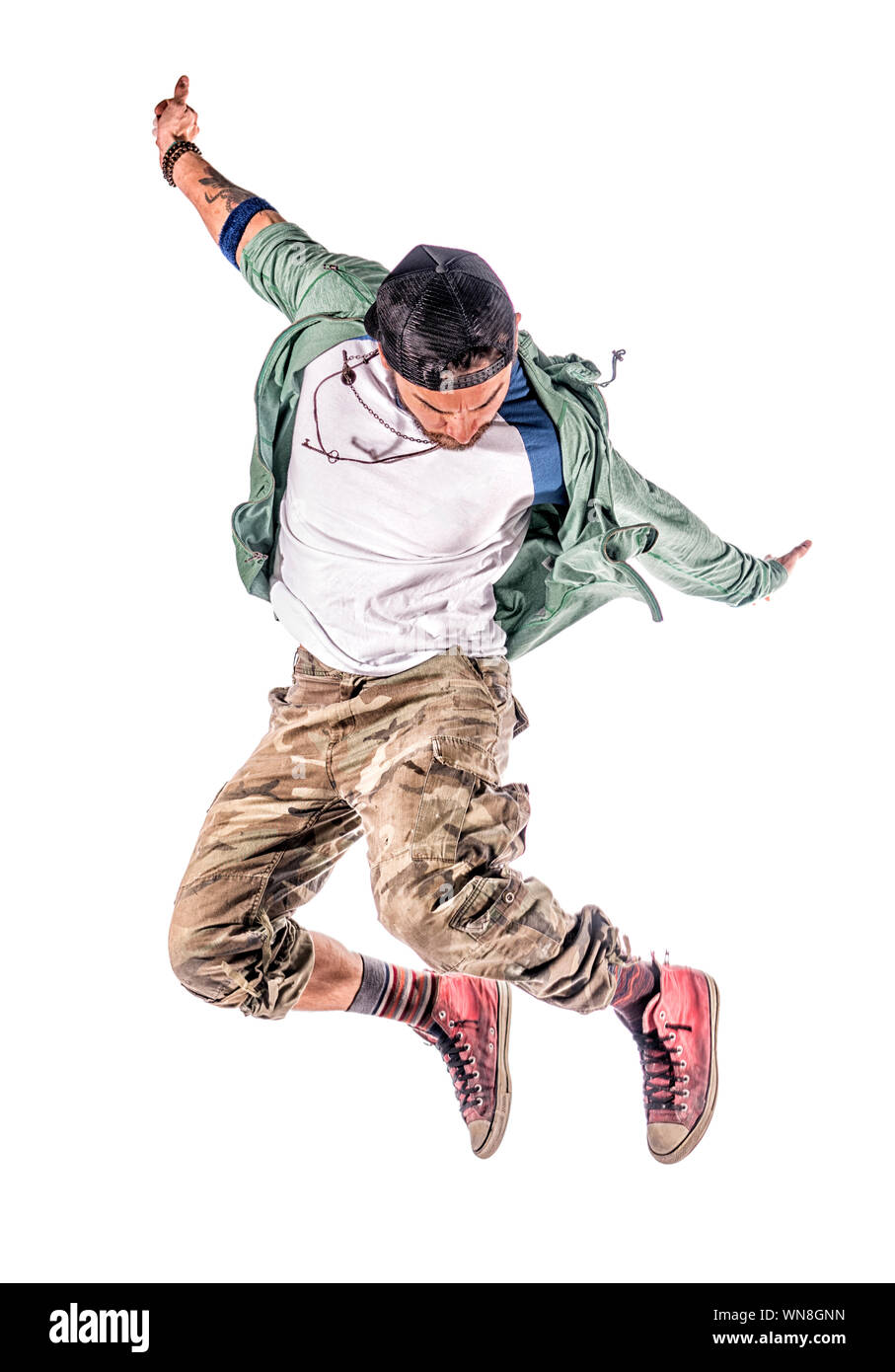 Jumping dancer hi-res stock photography and images - Alamy