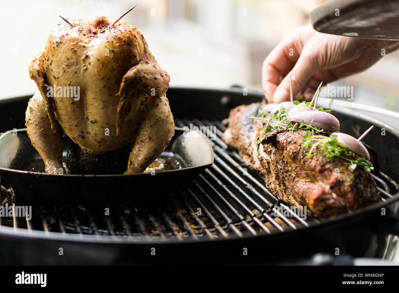 Meat hand hi-res stock photography and images - Alamy