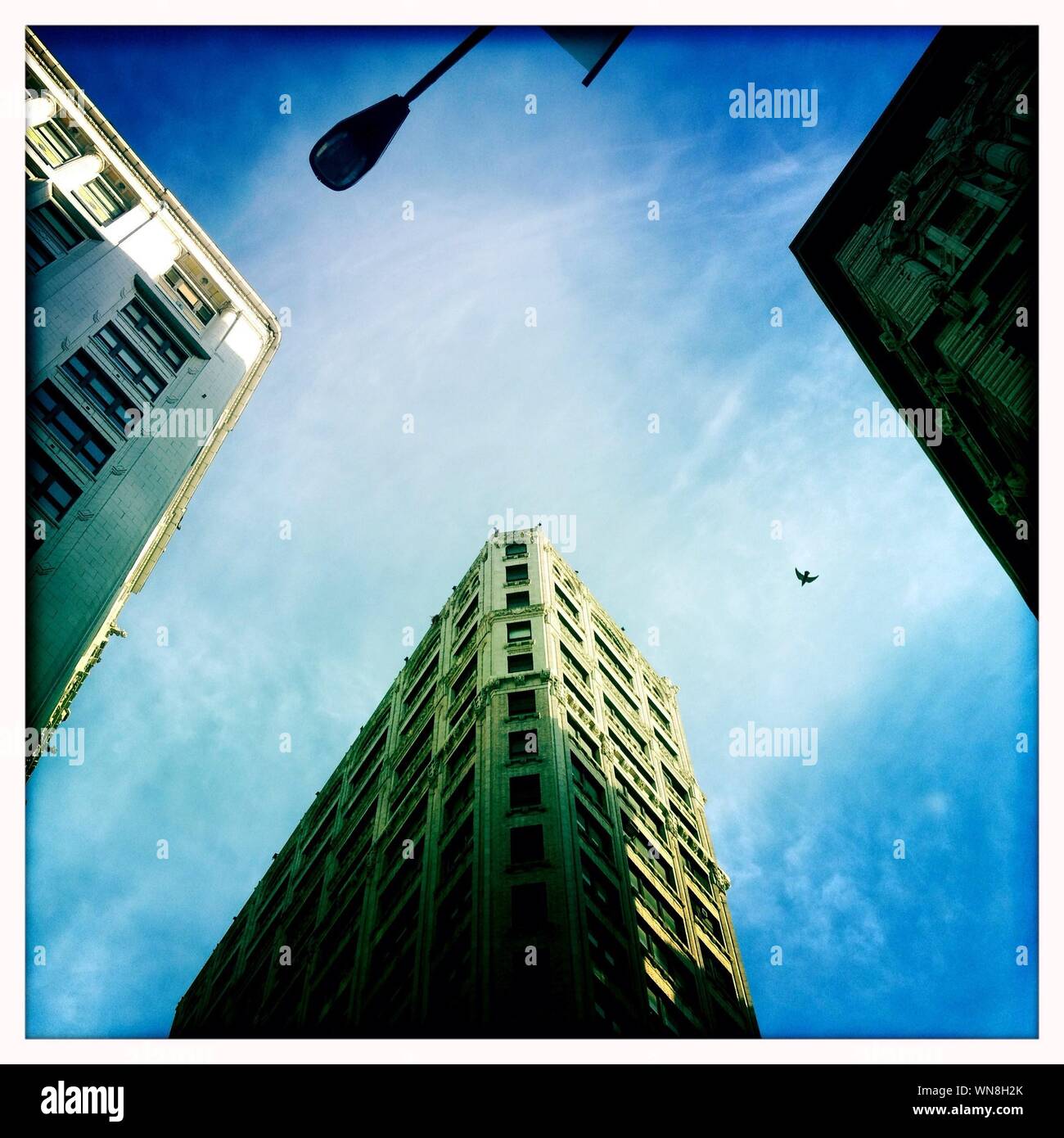 Street light buildings architecture Cut Out Stock Images & Pictures - Alamy